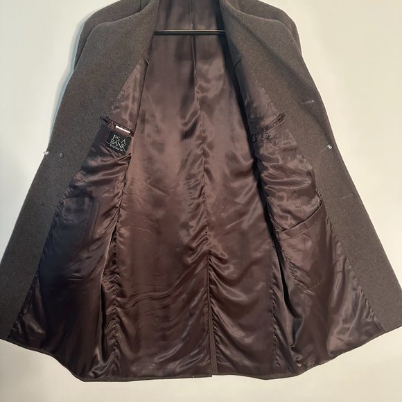 Jos. A. Bank | Jackets & Coats | Jos A Bank Mens Brown 0 Wool Over Coat ...